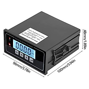 Oumefar Water Quality Tester Online Conductivity Monitor LCD Display Rate Instrument for Pharmacy for Beverage