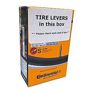 3 Continental - Inner Tube 700c x 32-47, Tour All 28" Presta 42mm w/Bonus Tire Levers