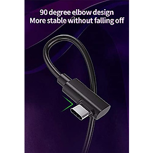 TNE USB C to USB C 3.0 Cable 10ft, Link Cable for Oculus Quest 2/Quest 3/Meta Quest Pro and Replacement Charger Cable | High Speed Data Transfer & Fast Charging Power Cord on Gaming PC (10ft/3m)