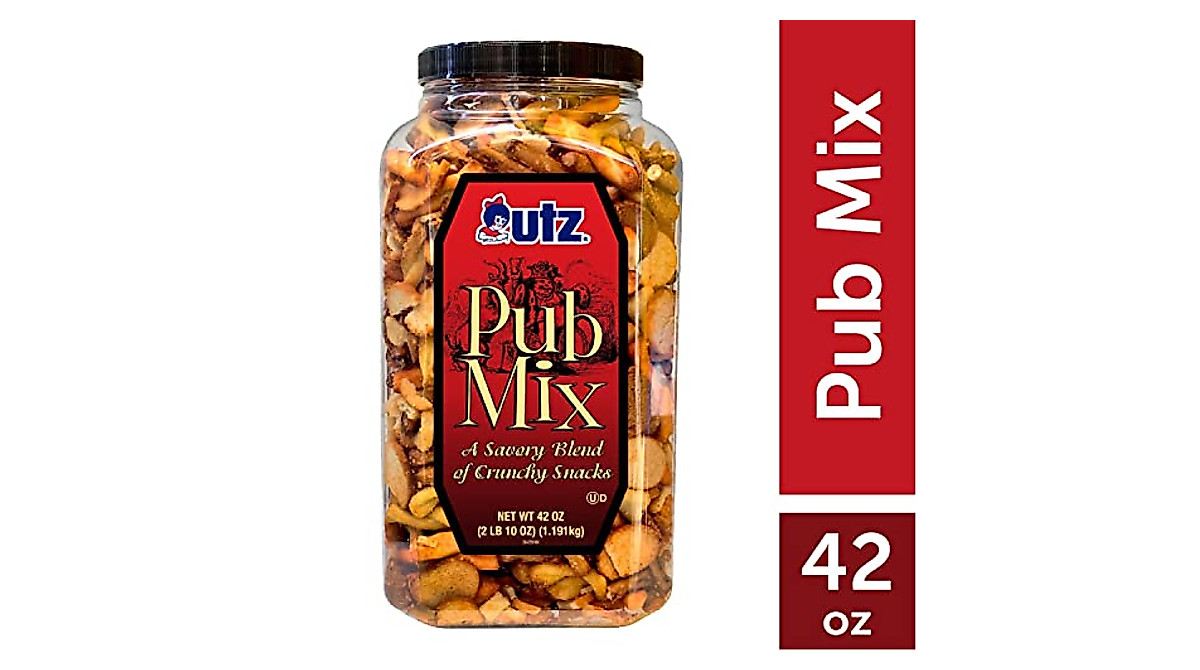 Buy Utz Pub Mix Barrel 42 Oz - Tasty Savory Snack