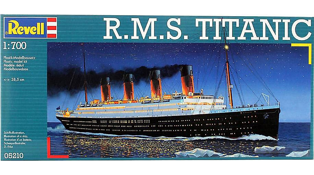 RMS Titanic Plastic Model Kit | Revell of Germany 100th Anniversary