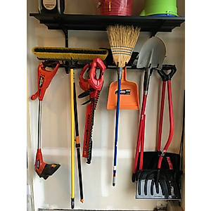 StoreYourBoard Tool Max Garage Storage Rack Shelf, Adjustable Wall Mount Organizer, Heavy Duty Holds 300 lbs