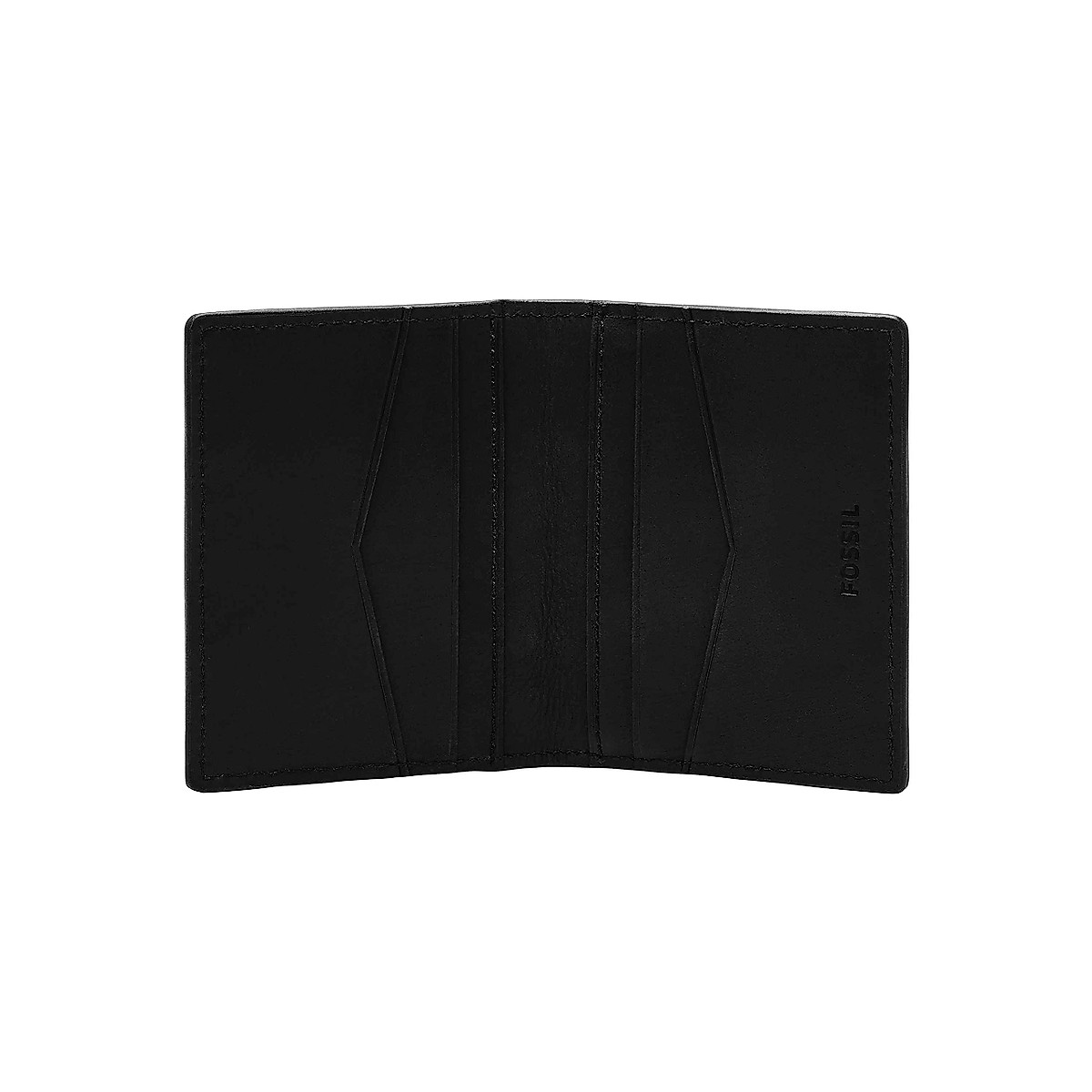 Fossil Men's Everett Leather Bifold Card Case Wallet, Black, (Model: ML4399001)