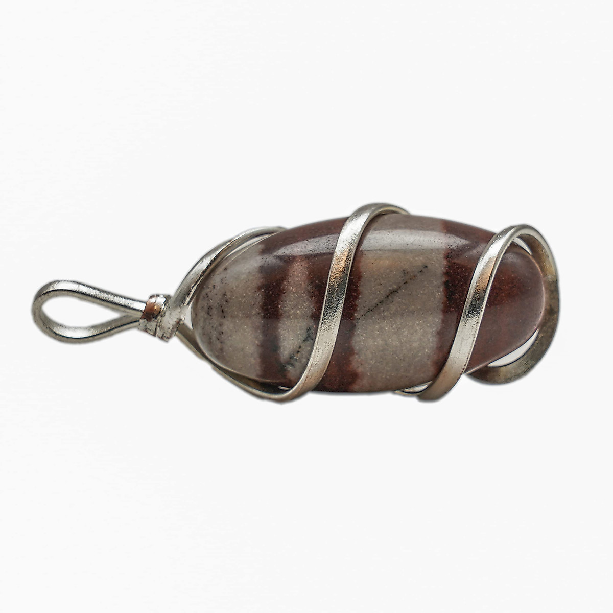 PG COUTURE Narmadeshwar Shivling Pendant Narmada Stone Locket (Multicolor)