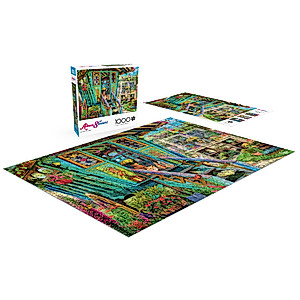 Buffalo Games - Aimee Stewart - The Potting Shed - 1000 Piece Jigsaw Puzzle for Adults Challenging Puzzle Perfect for Game Nights - Finished Puzzle Size is 26.75 x 19.75