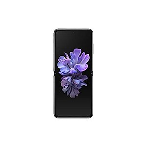 Samsung Galaxy Z Flip 5G Factory Unlocked New Android Cell Phone | US Version Smartphone | 256GB Storage | Folding Glass Technology| Long-Lasting Mobile Battery | Mystic Gray -(Renewed)