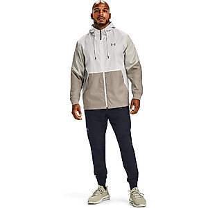 Under Armour Field House Jacket, Onyx White (113)/Highland Buff, X-Large