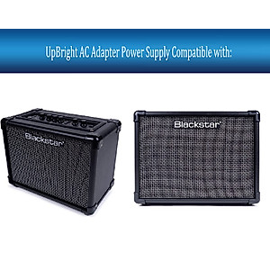 UpBright 10V AC/DC Adapter Compatible with Blackstar ADP0101500 ID Core 10 ID Core 20 IDCORE10 IDCORE20 Stereo Electric Guitar Amplifier Amp A0P0101500 6.5V 10VDC 3A Power Supply Cord Battery Charger