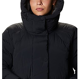 Columbia Women's Ember Springs Long Down Jacket, Black, X-Large