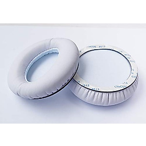 Repair Parts Ear Pads Cushion Earmuff for COWIN E7 / E7 Pro Active Noise Cancelling Headphone (White)