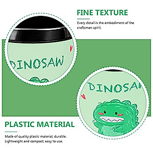 DOITOOL Bin Bins bin: Wastebasket Holder Recycle cans Garbage Clamping Gallon Kids Round Bathroom Boys Paper Large car Ring can Adorable Kitchen Room Small Basket: for You Round Basket Round Basket