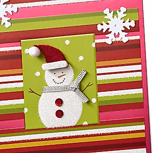 Hallmark Boxed Handmade Christmas Cards Assortment (Set of 24 Special Holiday Greeting Cards and Envelopes) (1XPX5156)