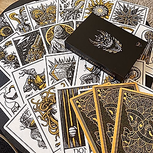 Game Master's Merchant The Deck of Many Things | Compatible with Dungeons and Dragons (D&D) Fifth Edition | for use by Dungeon Masters & PCs | 5e Accessories | DND Dice TTRPG