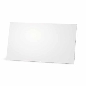 White Place Cards - FLAT or TENT Style - 10 or 50 PACK - Solid Color Placement Table Name Dinner Seat - Stationery Party Supplies - Any Occasion Event or Holiday (50, FLAT Style)