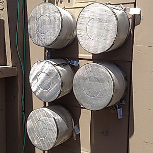 Smart Meter Cover Guard Shield and Blocks EMF Smart Meters emit - (Made in The USA) Blocks Smart Meter EMF. Invented by us, All Other "Covers" are Copies.