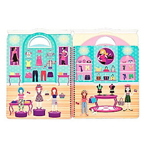 Deluxe Puffy Sticker Album - Day of Glamour