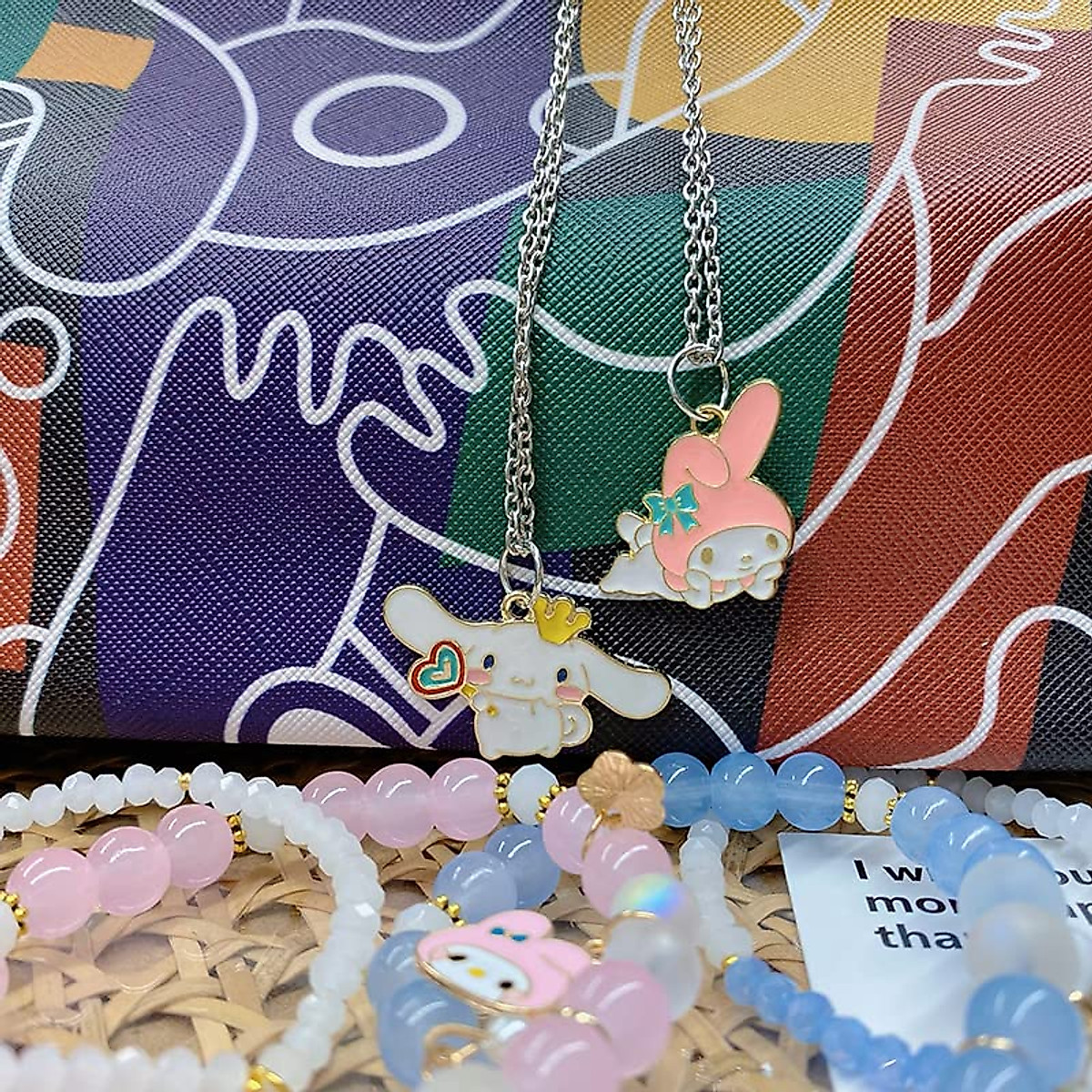 6 PCS Cartoon Gift Set for Women Lover Bestie Kawaii and Gift Set Party Favor Pack