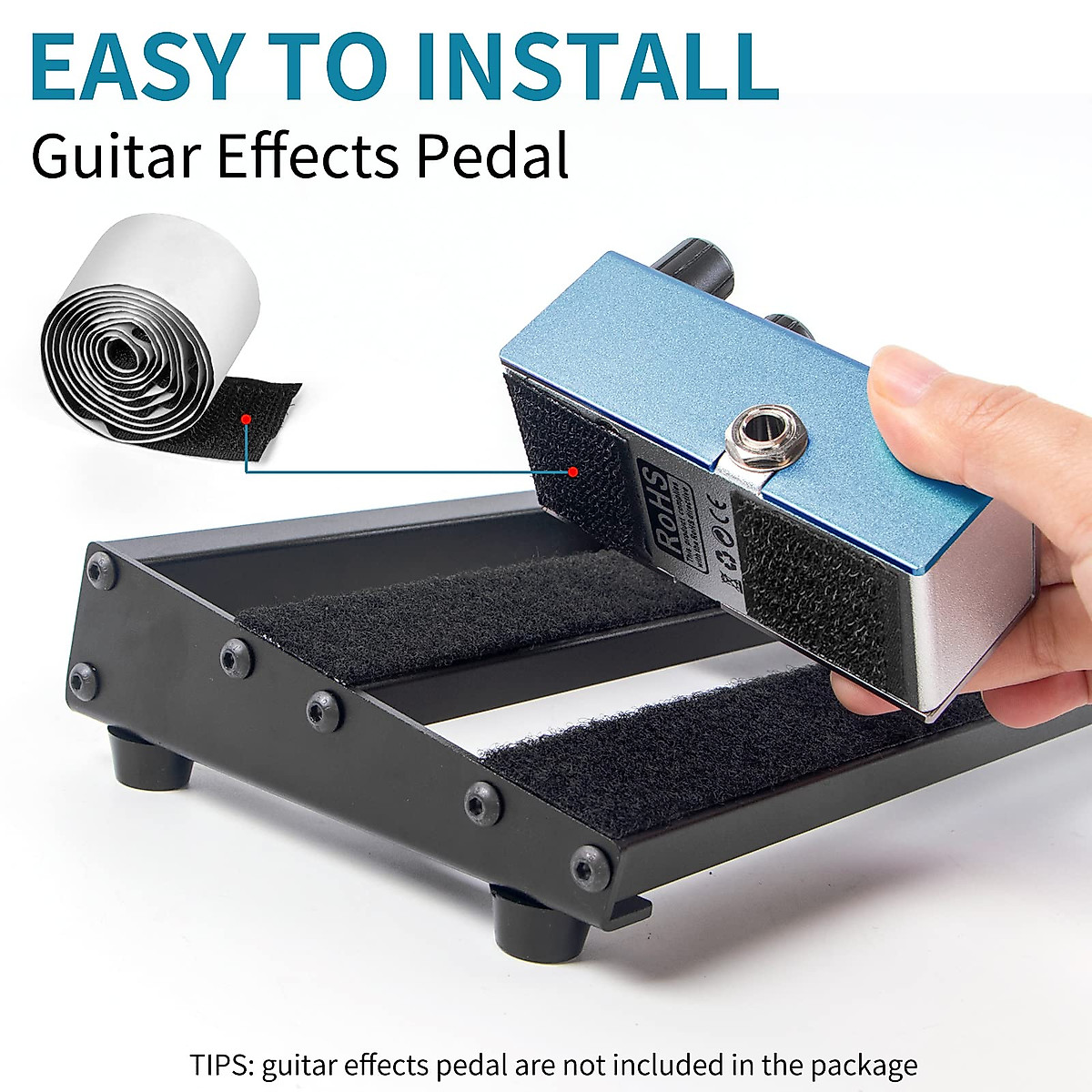 Analog Chorus Guitar Pedal, Lotkey Electric Effects Pedals Mini Single Type DC 9V True Bypass