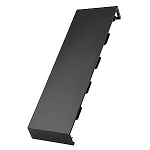 Zer one HDD Hard Driver Shell Case for, Anti-Scratch Front Housing Shell Faceplate Replacement for Sony 4 Console(Black) [Video Game]