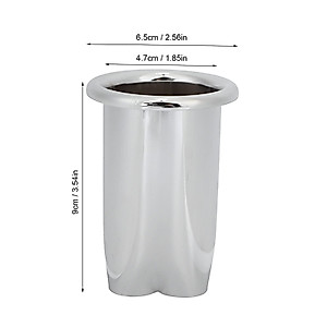 Bathroom Hair Dryer Holder, Stainless Steel Blow Shelf Blower Rack for Home Salon Bathroom, Hair Care Tools(Steel Color)