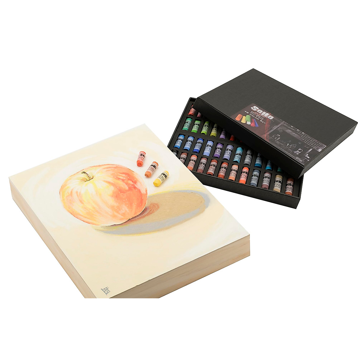 Da Vinci Pro Resist-Grip Textured Gesso 2"" Panel (Single) 18x24"" - 4 Pack