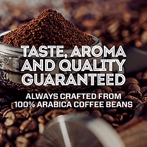 Eight O'Clock Coffee Caramel Macchiato, Medium Roast, Ground Coffee, 11 Ounce (Pack of 1), 100% Arabica, Kosher Certified