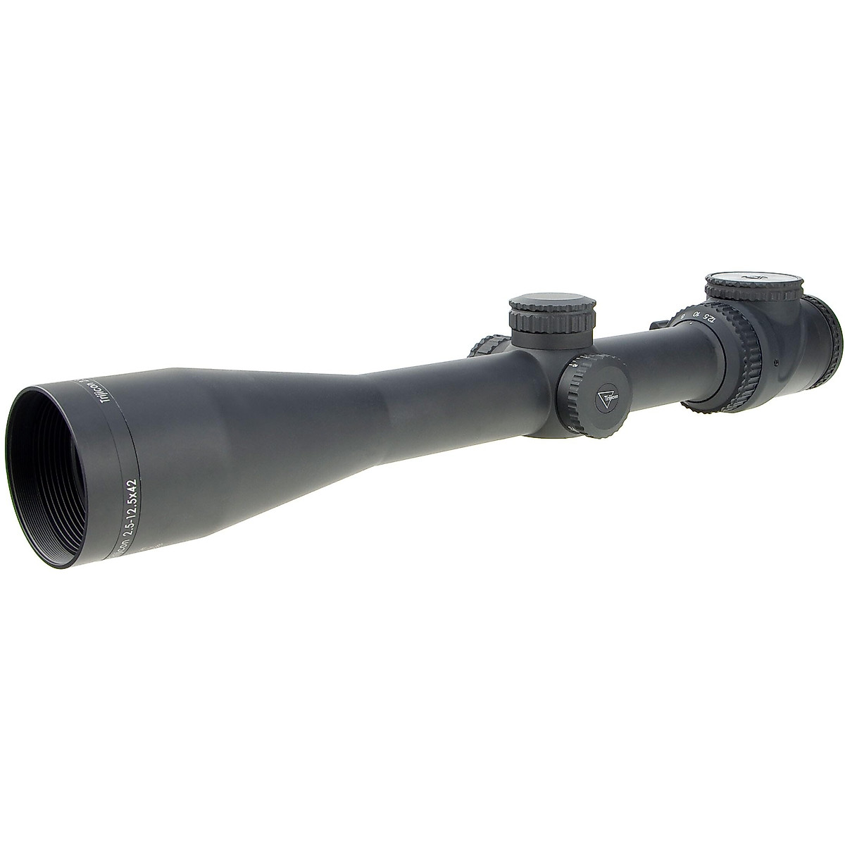 Trijicon TR26-C-200104 AccuPoint 2.5-12.5x42mm Riflescope, 30mm Main Tube, MOA-Dot Crosshair Reticle with Green Dot, Matte black
