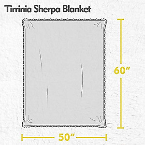 Tirrinia Christmas Blankets and Throws, Scotland, Soft Warm Cozy, Checkered Blanket Winter Cabin Throw, 50” x 60" Red & Green Buffalo Plaid