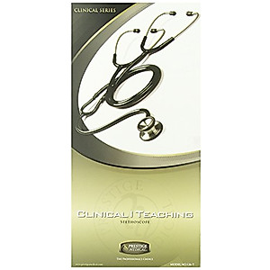 Prestige Medical Clinical I Teaching Edition Stethescope, Black, Adult/Teaching