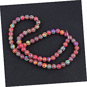 48pcs Bracelets in Bulk Jewelry Accessories Gemstone Bracelets Jewelry Making Accessories Malachite Beads DIY Accessories Kit Beading Kits Jewelry Beads Loose Beads Spacer Beads