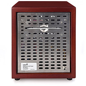 Ivation Ozone Generator Air Purifier, Ionizer & Deodorizer -Purifies Up to 3,500 Sq/Ft -Great for Dust, Pollen, Pets, Smoke & More Cherry