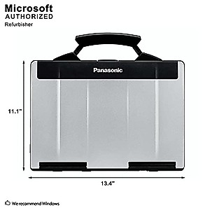 Panasonic Toughbook CF-53 Laptop PC, 14 HD Display, Intel i5-2520M 2.5GHz, 16GB RAM, 1TB SSD, Windows 10 (Renewed)