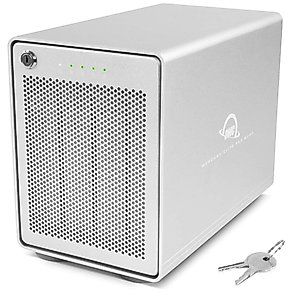 OWC Mercury Elite Pro Quad RAID 5 Four-Bay External Storage Enclosure, Includes SoftRAID XT