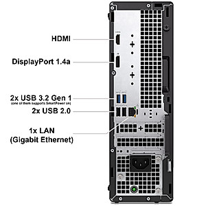 OEM Dell Optiplex 7000 7010 SFF Intel i5-13500 (14 Cores, Beats Intel i7-12700T), 64GB RAM, 256GB NVMe, WiFi, RJ-45, DisplayPort, Wired KB & Mouse, W11P, 3YR, Business Desktop