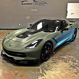 3M 1080 M26 Matte Military Green 5ft x 1ft (5 sq/ft) Car Wrap Vinyl Film