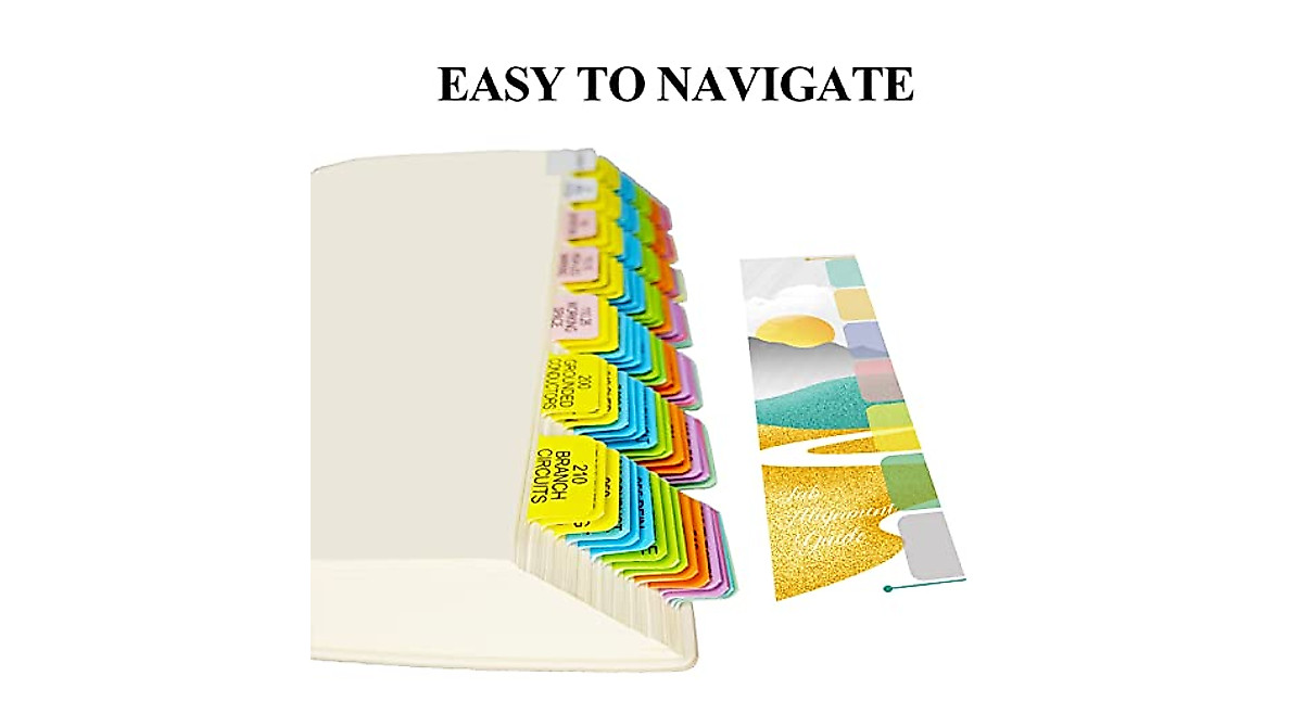 Organize Your 2023 NEC Code Book with Color-Coded Tabs