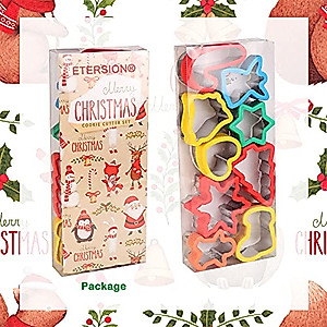 ETERSION Easter Cookie Cutters 9 Pieces Medium Size Spring Cookie Cutters Easter Cookie Cutters Shapes