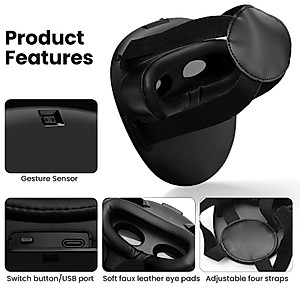 Rolapa Led Mask with WiFi Programmable, Light up Face Mask, LED Halloween Mask for Masquerade Costume Cosplay Party DJ, 2022 HD Mask