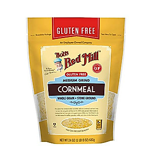 Bob's Red Mill, Corn Meal, Gluten Free, 24 Ounce (Case of 4)