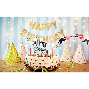 Happy Birthday Cake Topper Star Birthday Cake Topper Happy Birthday Cake Toppers Black Happy Birthday Cake Toppers