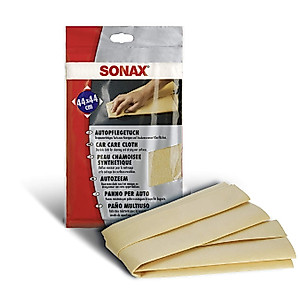 Sonax Car Care Cloth (1 Piece) - Durable Cloth for Cleaning and Drying Your Car Interior and Exterior. Soft, Handy and Highly Absorbent. Leaves No Water Stains | Item No. 04192000