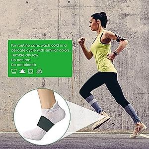 Baygoty 8 Pack Plantar Fasciitis Relief - Foot Arch Support Compression Sleeves/Braces with Gel Pads, Flat Foot Pain Relief Copper Arch Support, Gift for Women Men