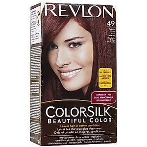 Revlon ColorSilk Hair Color 49 Auburn Brown 1 Each (Pack of 12)