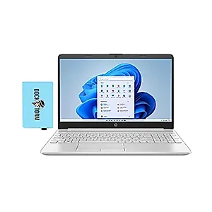 HP 15.6" HD Touchscreen Laptop (Intel i5-1135G7 4-Core, 16GB RAM, 512GB PCIe SSD + 1TB HDD, Intel Iris Xe, Backlit KYB, AC WiFi, Bluetooth, Win 10 Pro) with Hub