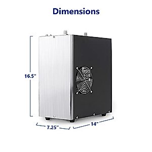 Express Water Universal Water Chiller Water Cooling System for Water Filters – Compatible with Reverse Osmosis Water Filtration Systems – Includes ¼” Quick Connect Set-Up
