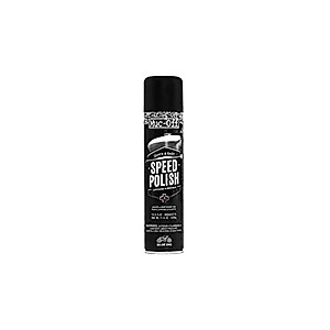 Muc-Off Motorcycle Speed Polish, 13.5 fl oz - Motorcycle Polish Spray, Two in One Wax and Polish - Post-Wash Protection Spray for On and Off-Road Bikes