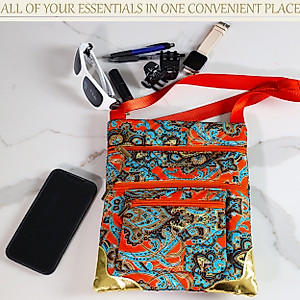 Baggourie Cross Body Bag (Tomato Red)