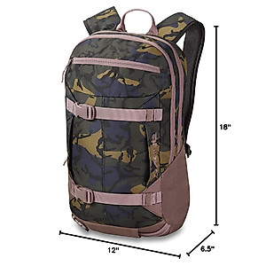 Dakine Mission Pro 18 Liter Winter Adventure Backpack, Cascade Camo