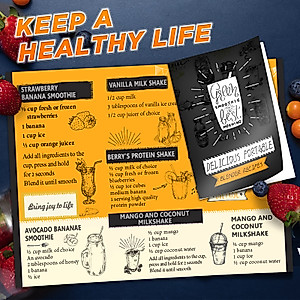 Portable Blender, Personal Size Blender for Shakes and Smoothies with 6 Ultra Sharp Blades, BPA Free,Cordless, Mini Blender Cup with Travel Lid and USB Rechargeable for Office, Gym, Kitchen