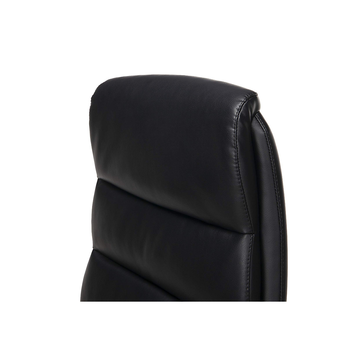 HON Basyx Bolster Commercial-Grade Executive Chair, Office, Black Bonded Leather